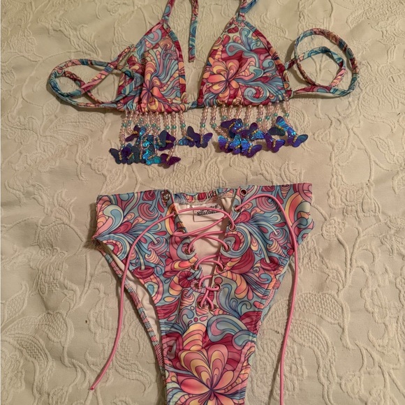 Magical Wonderland | Swim | Magical Wonderland Mushroom Butterly Bikini ...